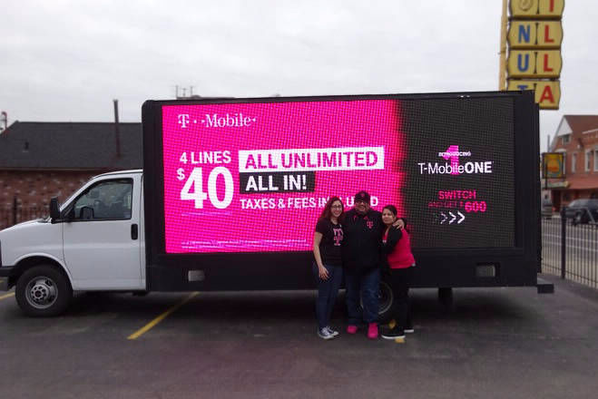 Digital Mobile Billboard Advertising Trucks